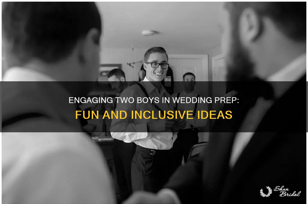 Engaging Two Boys In Wedding Prep: Fun And Inclusive Ideas | ShunBridal