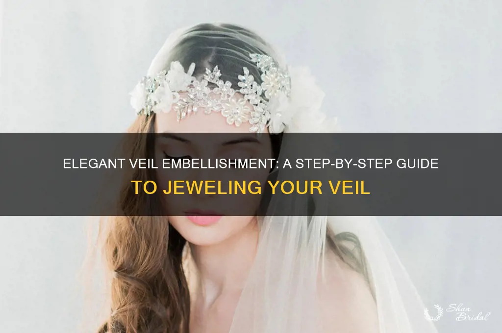 Elegant Veil Embellishment: A Step-By-Step Guide To Jeweling Your Veil ...