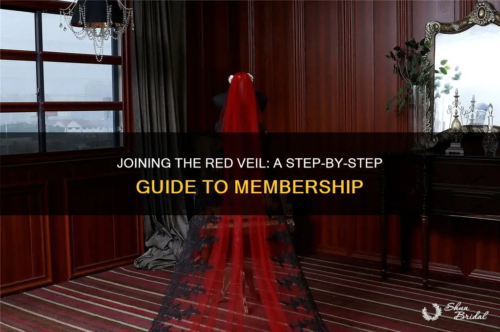 Joining The Red Veil: A Step-By-Step Guide To Membership | ShunBridal