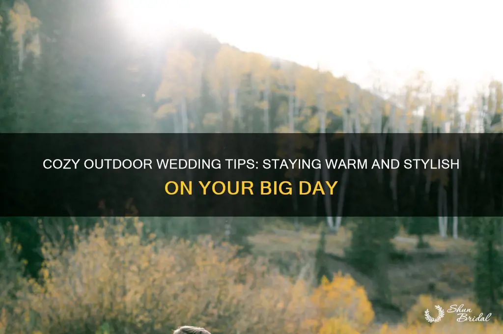Cozy Outdoor Wedding Tips: Staying Warm And Stylish On Your Big Day ...