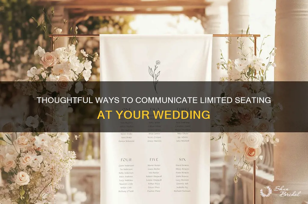Thoughtful Ways To Communicate Limited Seating At Your Wedding | ShunBridal