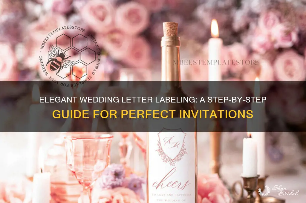 Elegant Wedding Letter Labeling: A Step-By-Step Guide For Perfect ...