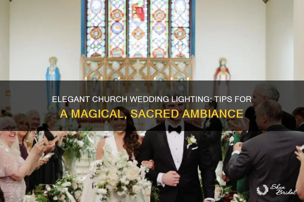 Elegant Church Wedding Lighting: Tips For A Magical, Sacred Ambiance ...