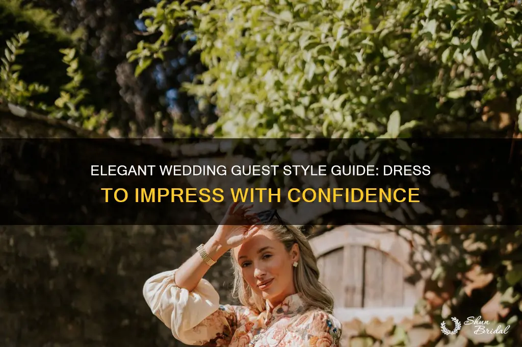 Elegant Wedding Guest Style Guide: Dress To Impress With Confidence ...