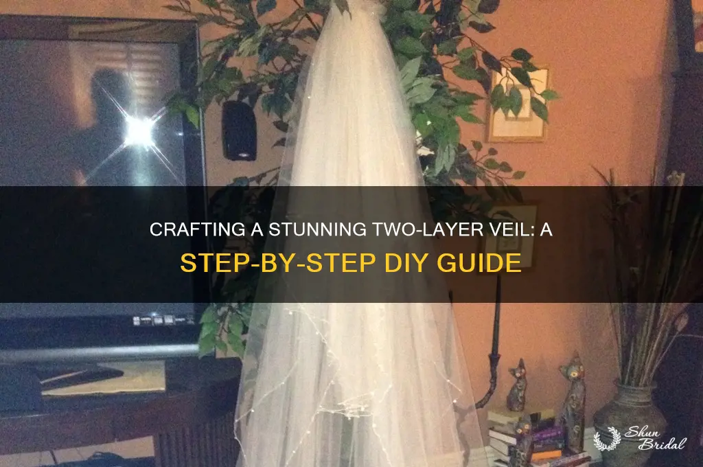 Crafting A Stunning Two-Layer Veil: A Step-By-Step Diy Guide | ShunBridal