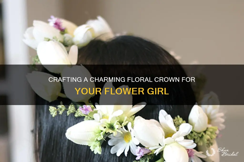 Crafting A Charming Floral Crown For Your Flower Girl | ShunBridal