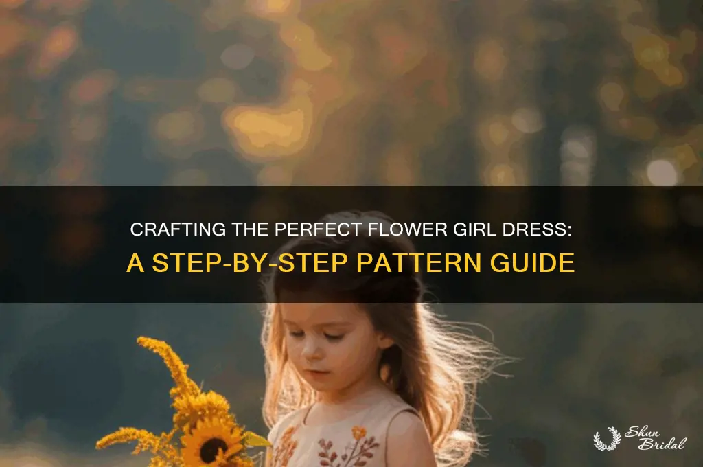 Crafting The Perfect Flower Girl Dress: A Step-By-Step Pattern Guide ...