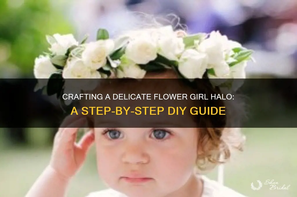 Crafting A Delicate Flower Girl Halo: A Step-By-Step Diy Guide | ShunBridal