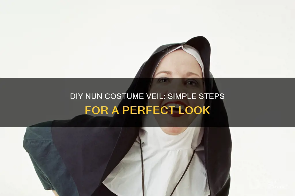 Diy Nun Costume Veil: Simple Steps For A Perfect Look | ShunBridal