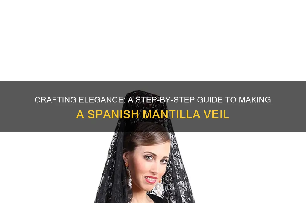 Crafting Elegance: A Step-By-Step Guide To Making A Spanish Mantilla ...
