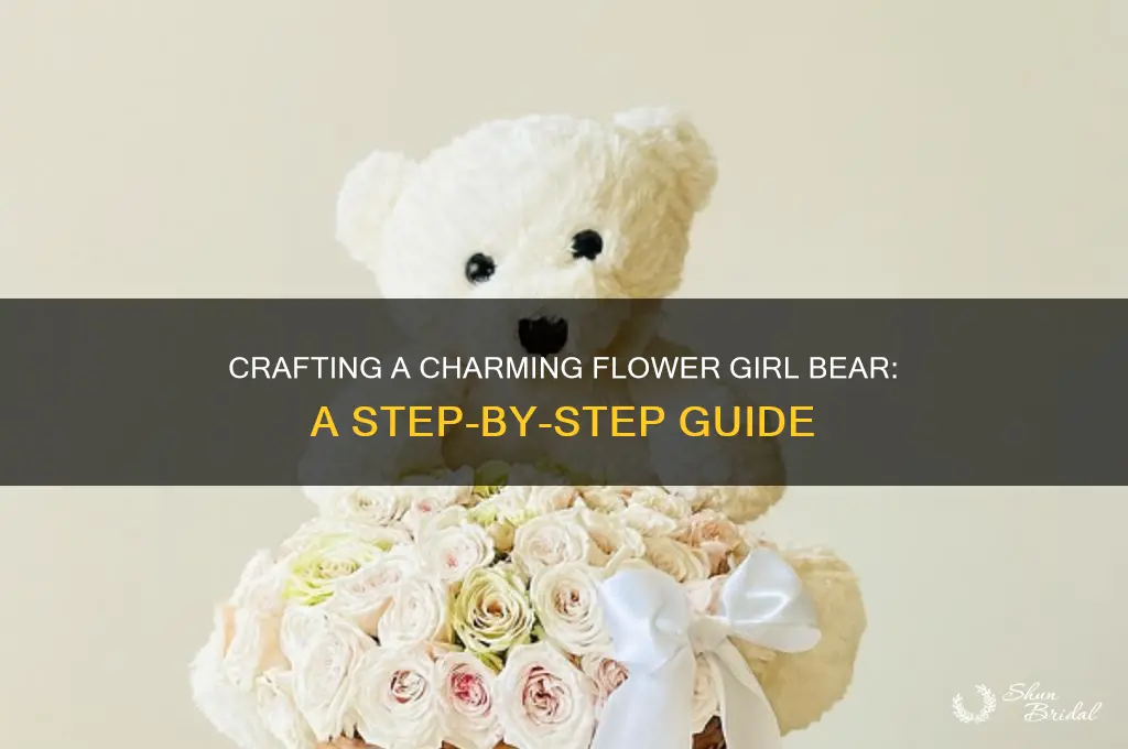 Crafting A Charming Flower Girl Bear: A Step-By-Step Guide | ShunBridal