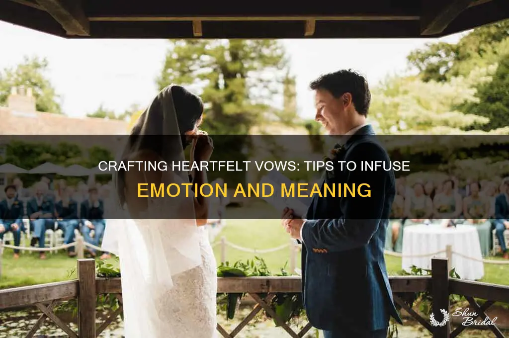Crafting Heartfelt Vows: Tips To Infuse Emotion And Meaning | ShunBridal