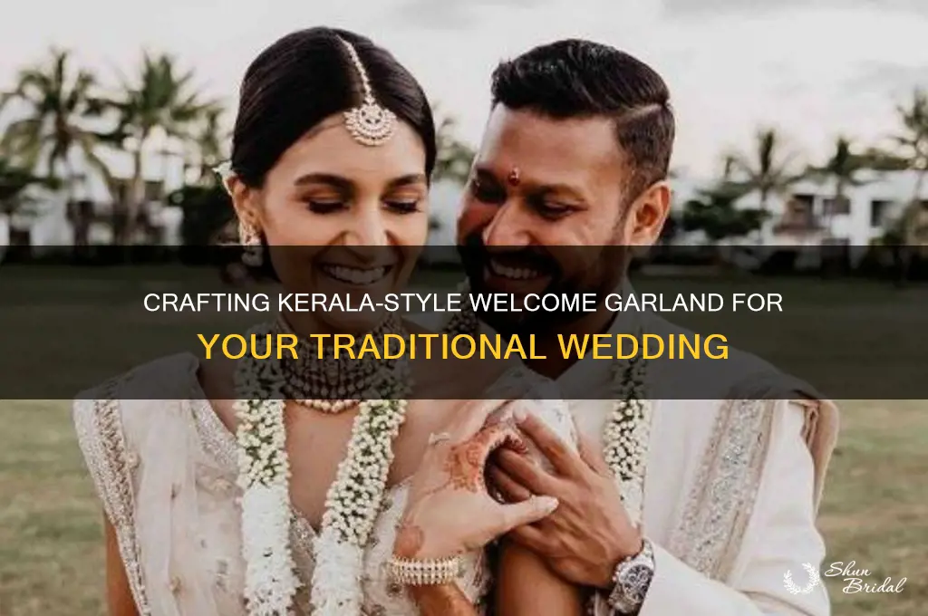Crafting Kerala-Style Welcome Garland For Your Traditional Wedding ...