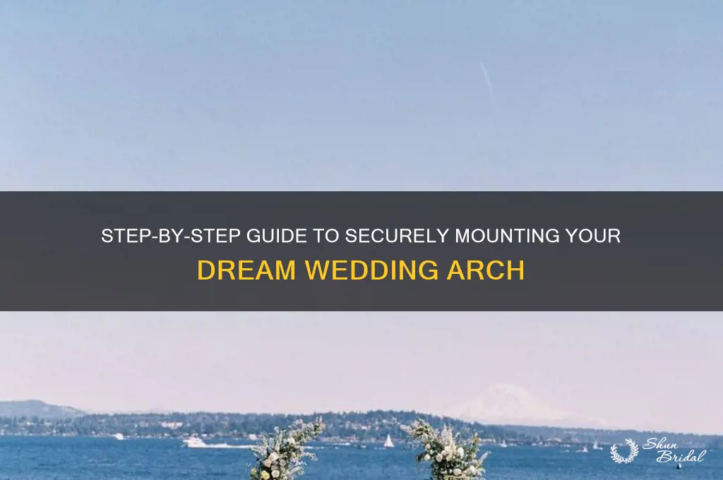 Step-By-Step Guide To Securely Mounting Your Dream Wedding Arch ...