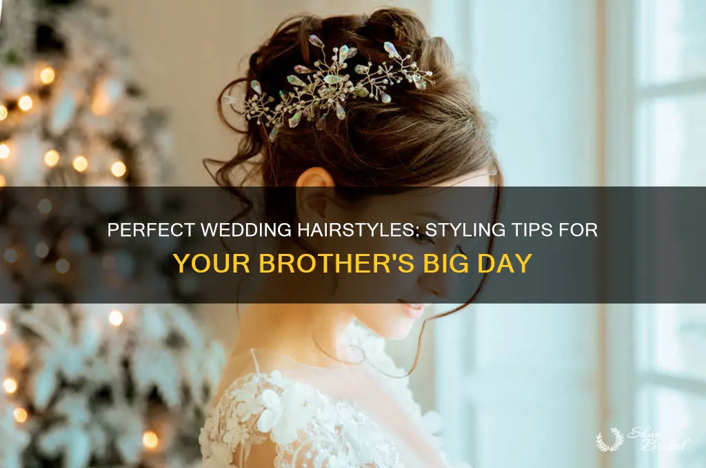 Perfect Wedding Hairstyles: Styling Tips For Your Brother's Big Day ...