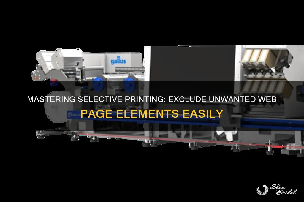 Mastering Selective Printing: Exclude Unwanted Web Page Elements Easily ...