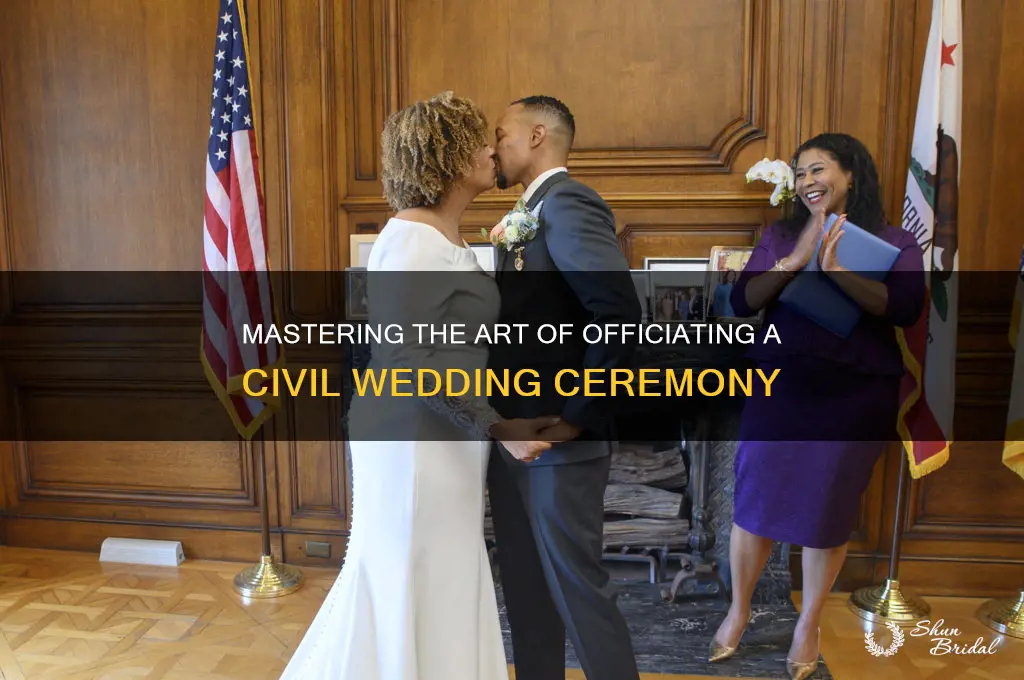 Mastering The Art Of Officiating A Civil Wedding Ceremony | ShunBridal