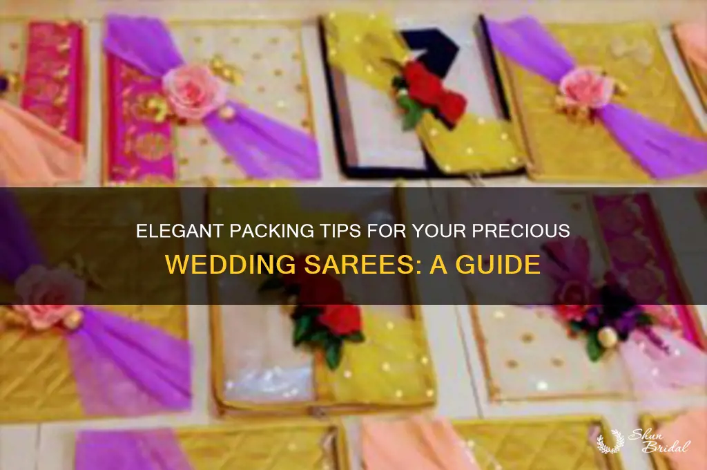 Elegant Packing Tips For Your Precious Wedding Sarees: A Guide | ShunBridal