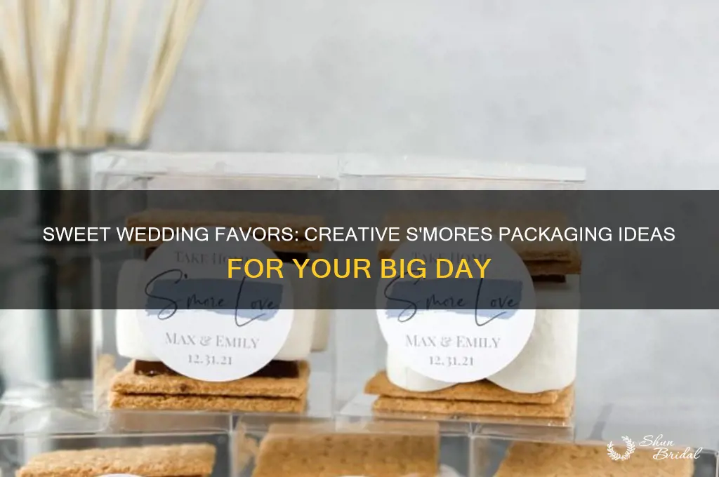 Sweet Wedding Favors: Creative S'mores Packaging Ideas For Your Big Day ...