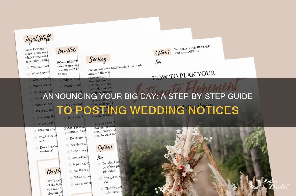 Announcing Your Big Day: A Step-By-Step Guide To Posting Wedding ...