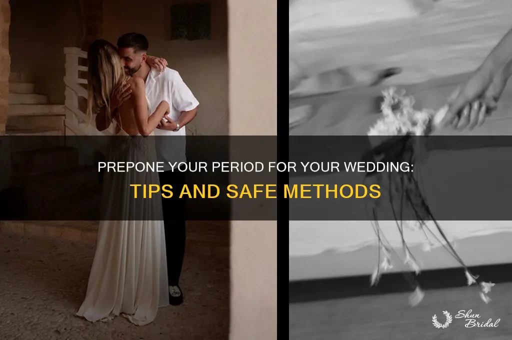 Prepone Your Period For Your Wedding: Tips And Safe Methods | ShunBridal