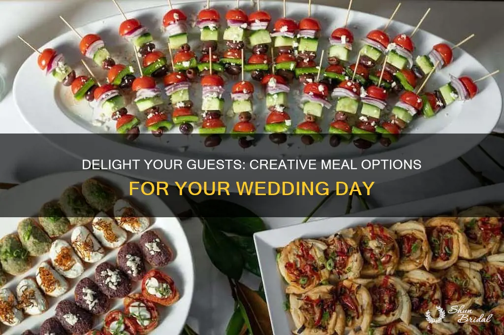 Delight Your Guests: Creative Meal Options For Your Wedding Day ...