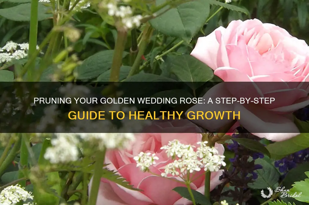 Pruning Your Golden Wedding Rose: A Step-By-Step Guide To Healthy ...