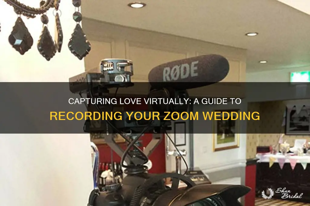 Capturing Love Virtually: A Guide To Recording Your Zoom Wedding ...