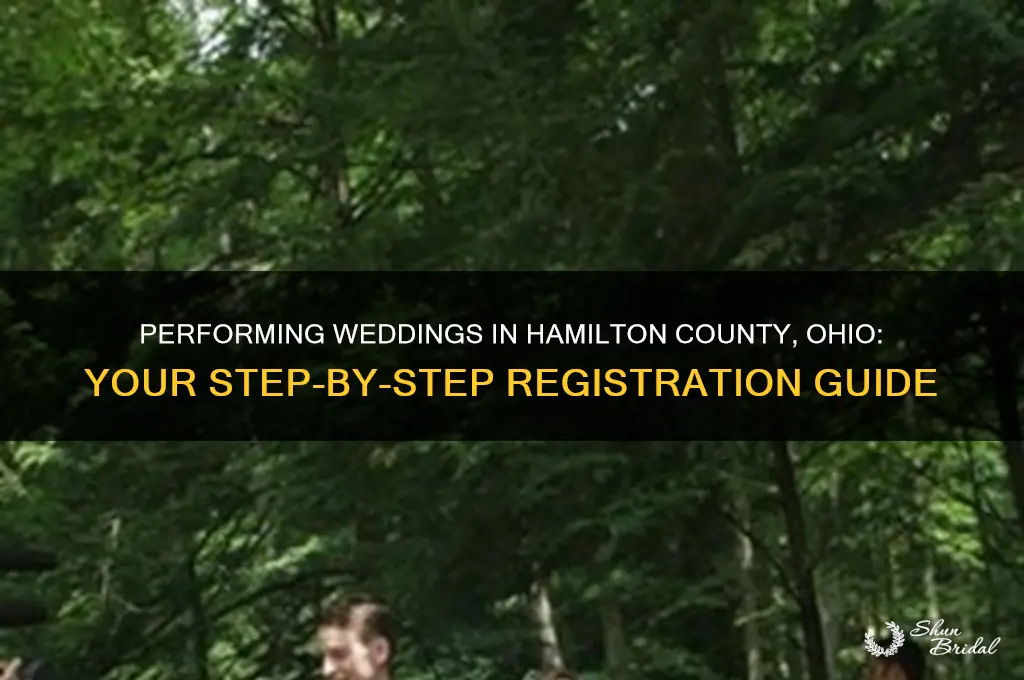 Performing Weddings In Hamilton County, Ohio: Your Step-By-Step ...