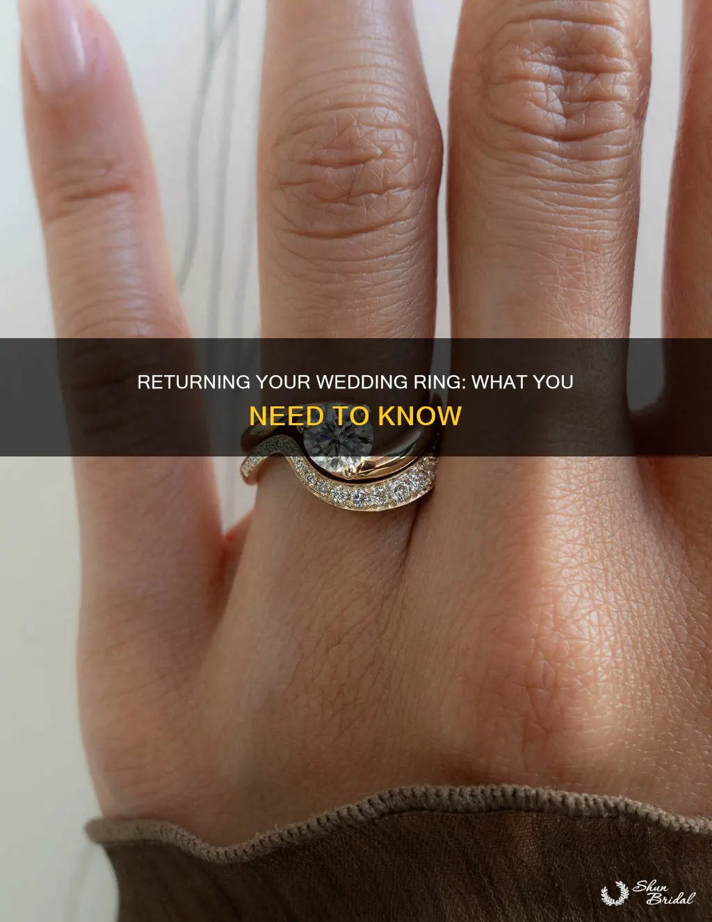 Returning Your Wedding Ring: What You Need To Know | ShunBridal