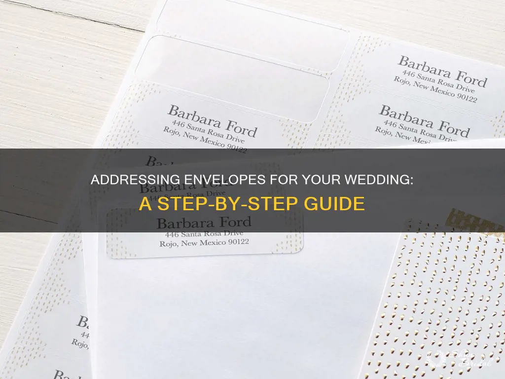Addressing Envelopes For Your Wedding: A Step-By-Step Guide | ShunBridal