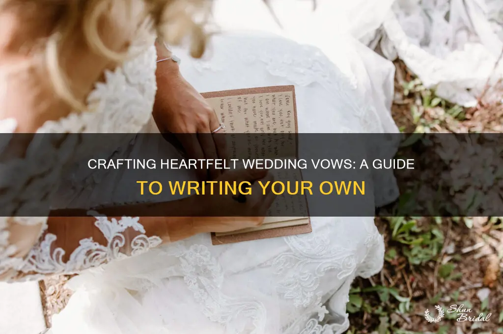 Crafting Heartfelt Wedding Vows: A Guide To Writing Your Own | ShunBridal