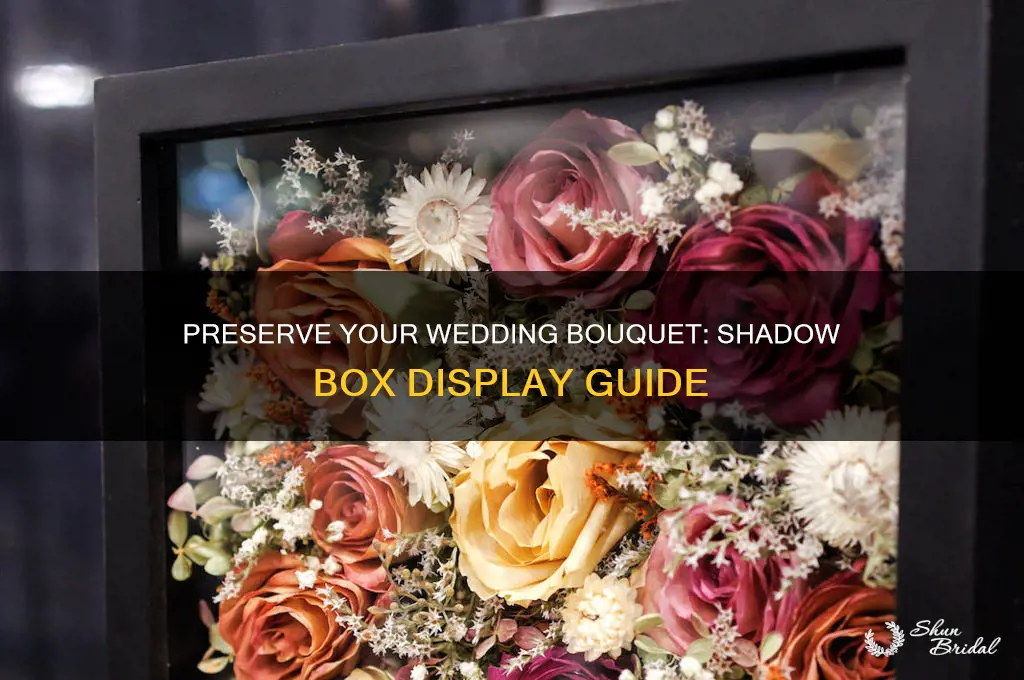 Preserve Your Wedding Bouquet: Shadow Box Display Guide | ShunBridal