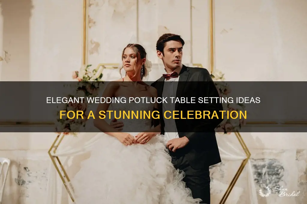 Elegant Wedding Potluck Table Setting Ideas For A Stunning Celebration ...