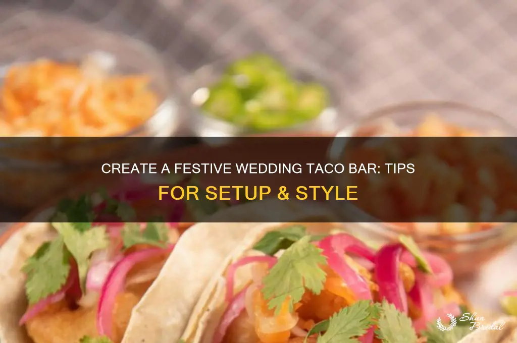 Create A Festive Wedding Taco Bar: Tips For Setup & Style | ShunBridal