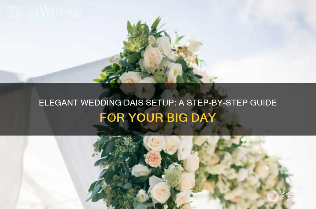 Elegant Wedding Dais Setup: A Step-By-Step Guide For Your Big Day ...