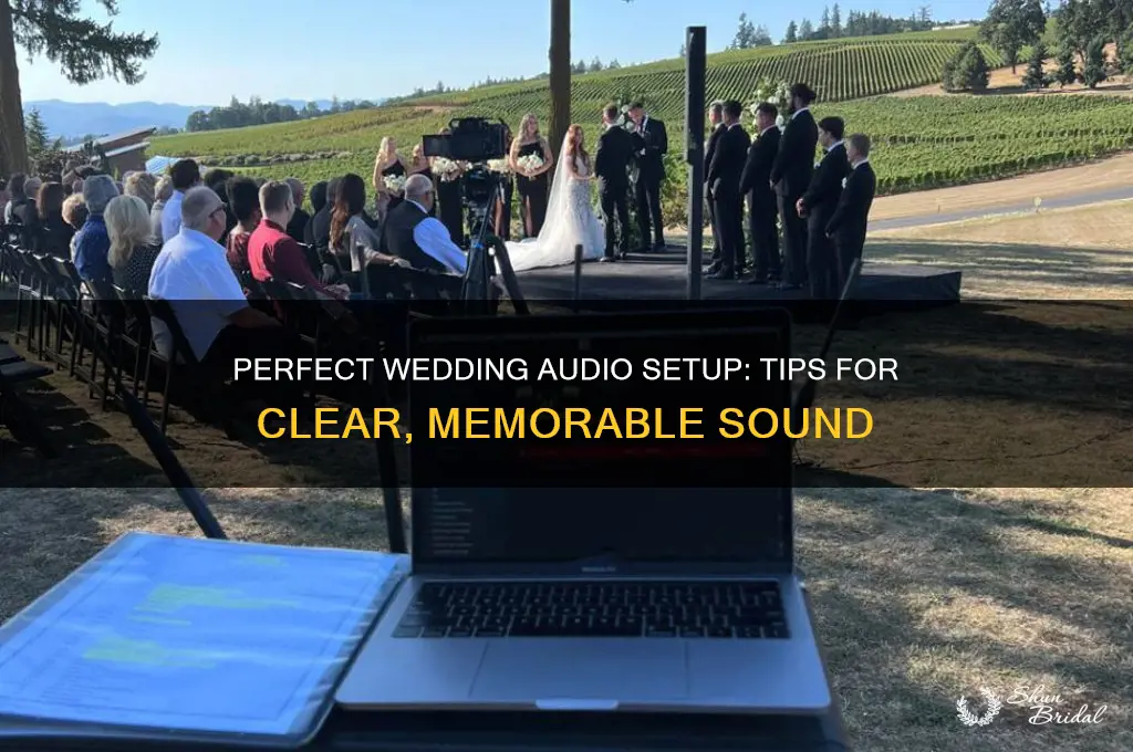 Perfect Wedding Audio Setup: Tips For Clear, Memorable Sound | ShunBridal