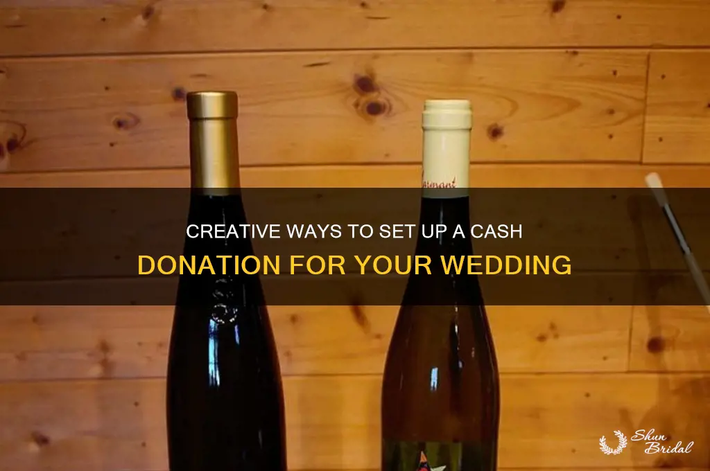 Creative Ways To Set Up A Cash Donation For Your Wedding | ShunBridal
