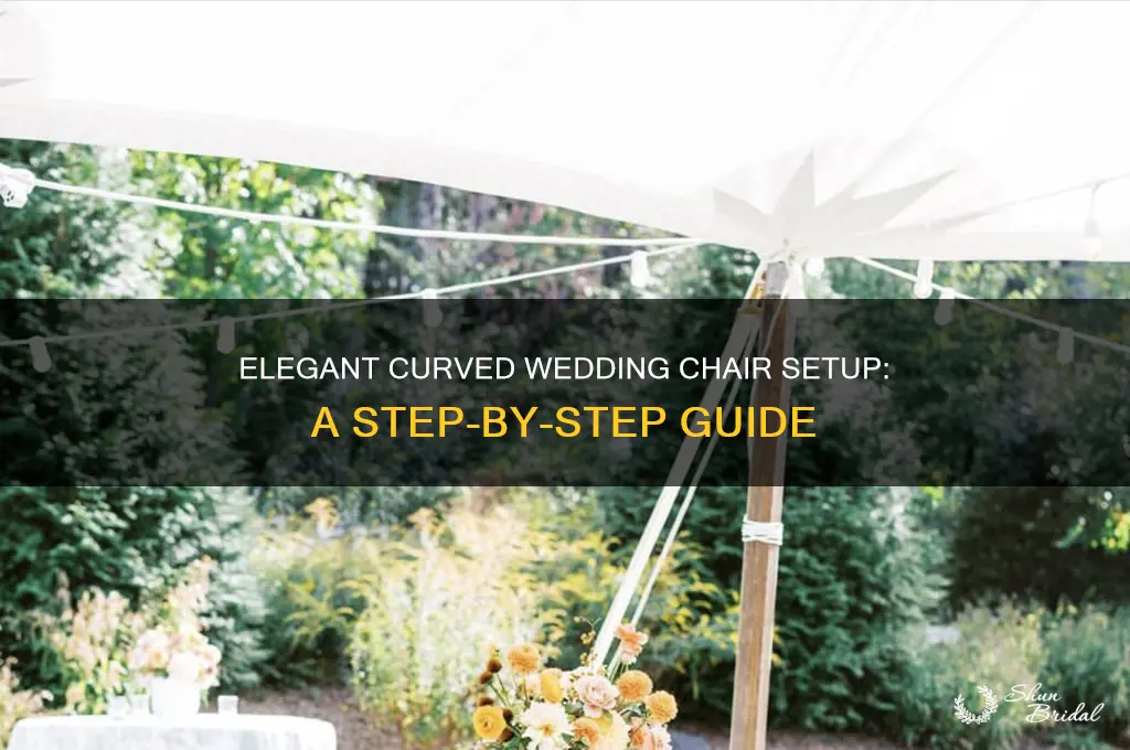 Elegant Curved Wedding Chair Setup: A Step-By-Step Guide | ShunBridal