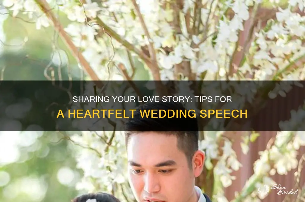 Sharing Your Love Story: Tips For A Heartfelt Wedding Speech | ShunBridal