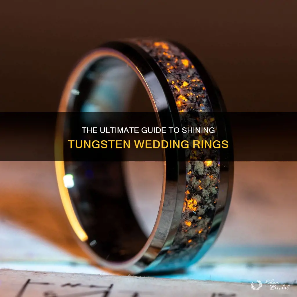 The Ultimate Guide To Shining Tungsten Wedding Rings | ShunBridal