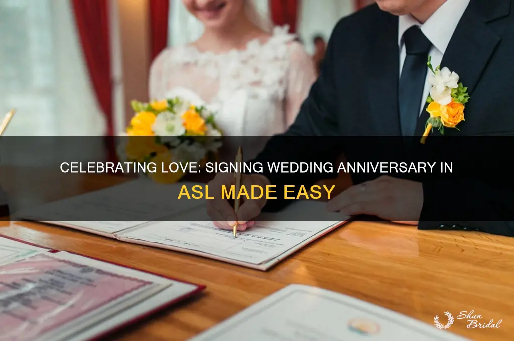 Celebrating Love: Signing Wedding Anniversary In Asl Made Easy | ShunBridal