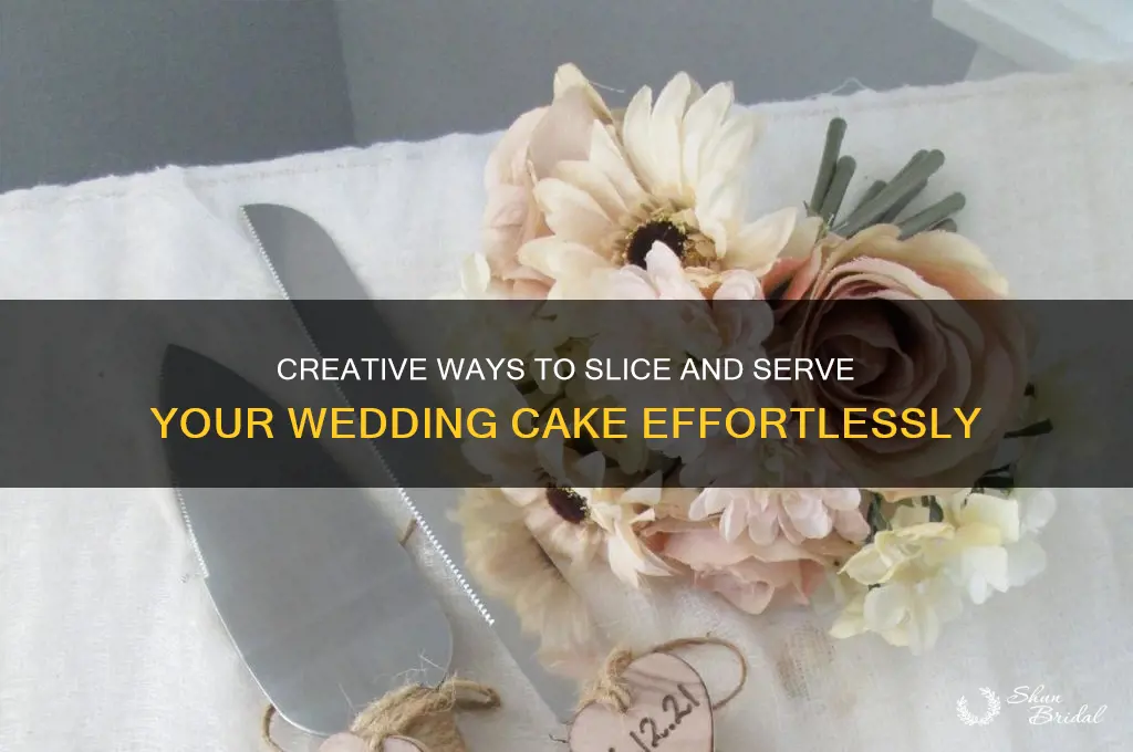 Creative Ways To Slice And Serve Your Wedding Cake Effortlessly ...