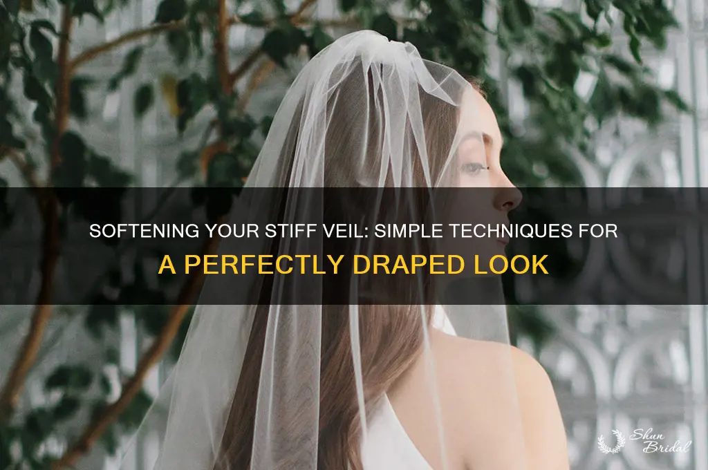 Softening Your Stiff Veil: Simple Techniques For A Perfectly Draped ...