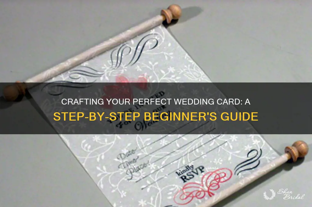 Crafting Your Perfect Wedding Card: A Step-By-Step Beginner's Guide ...