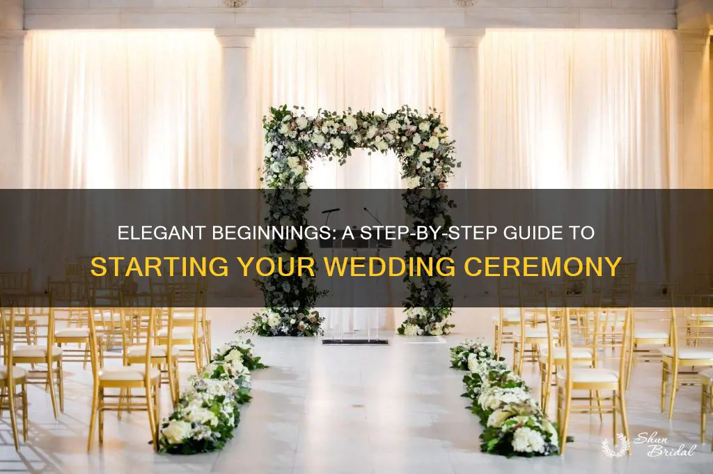 Elegant Beginnings: A Step-By-Step Guide To Starting Your Wedding ...