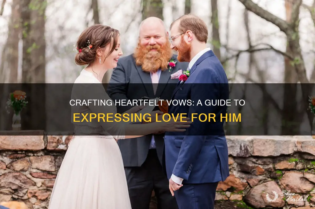 Crafting Heartfelt Vows: A Guide To Expressing Love For Him | ShunBridal