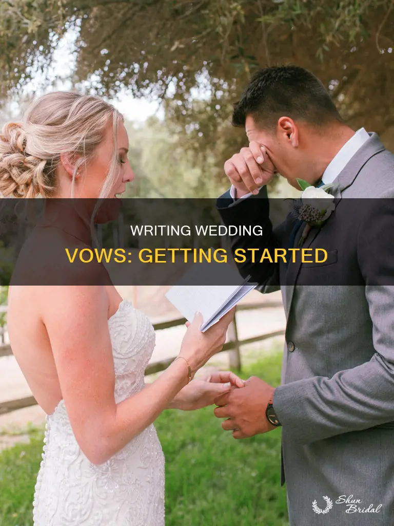 Writing Wedding Vows: Getting Started | ShunBridal