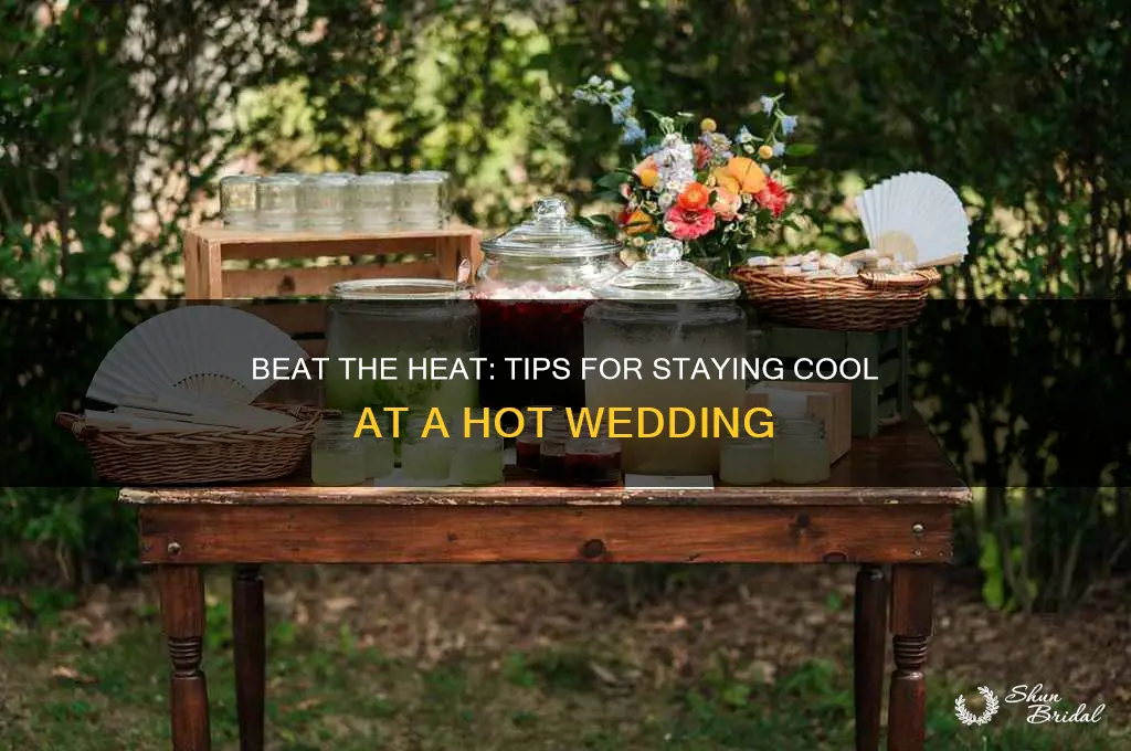 Beat The Heat: Tips For Staying Cool At A Hot Wedding | ShunBridal