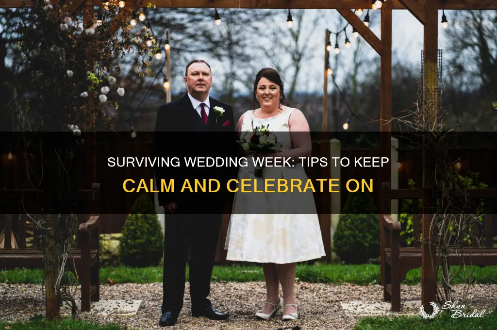Surviving Wedding Week: Tips To Keep Calm And Celebrate On | ShunBridal